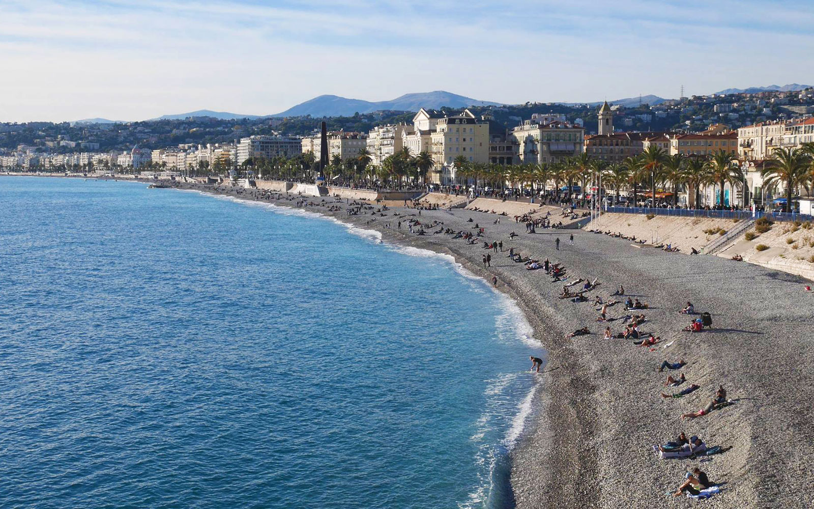 Beau Rivage Beach / Cote d'Azur / France // World Beach Guide