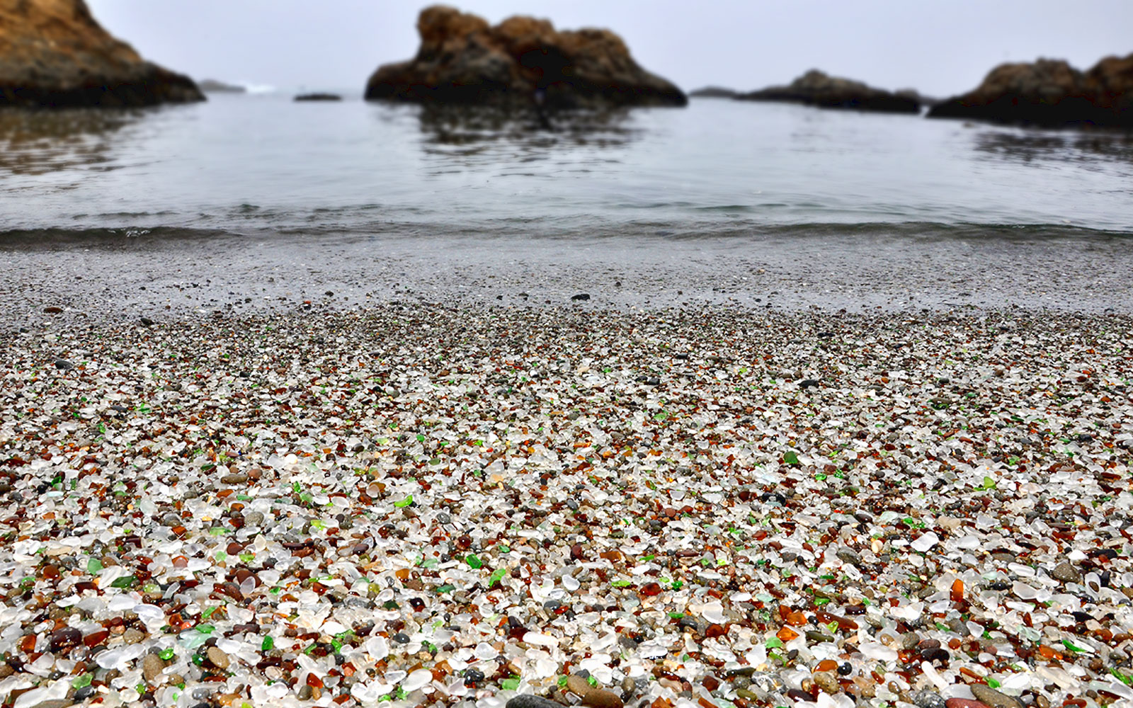 Glass Beach / Northern California / California // World Beach Guide