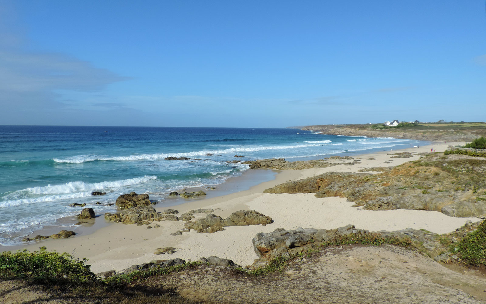 Plage de Trez Goarem / Finistère / Brittany // World Beach Guide