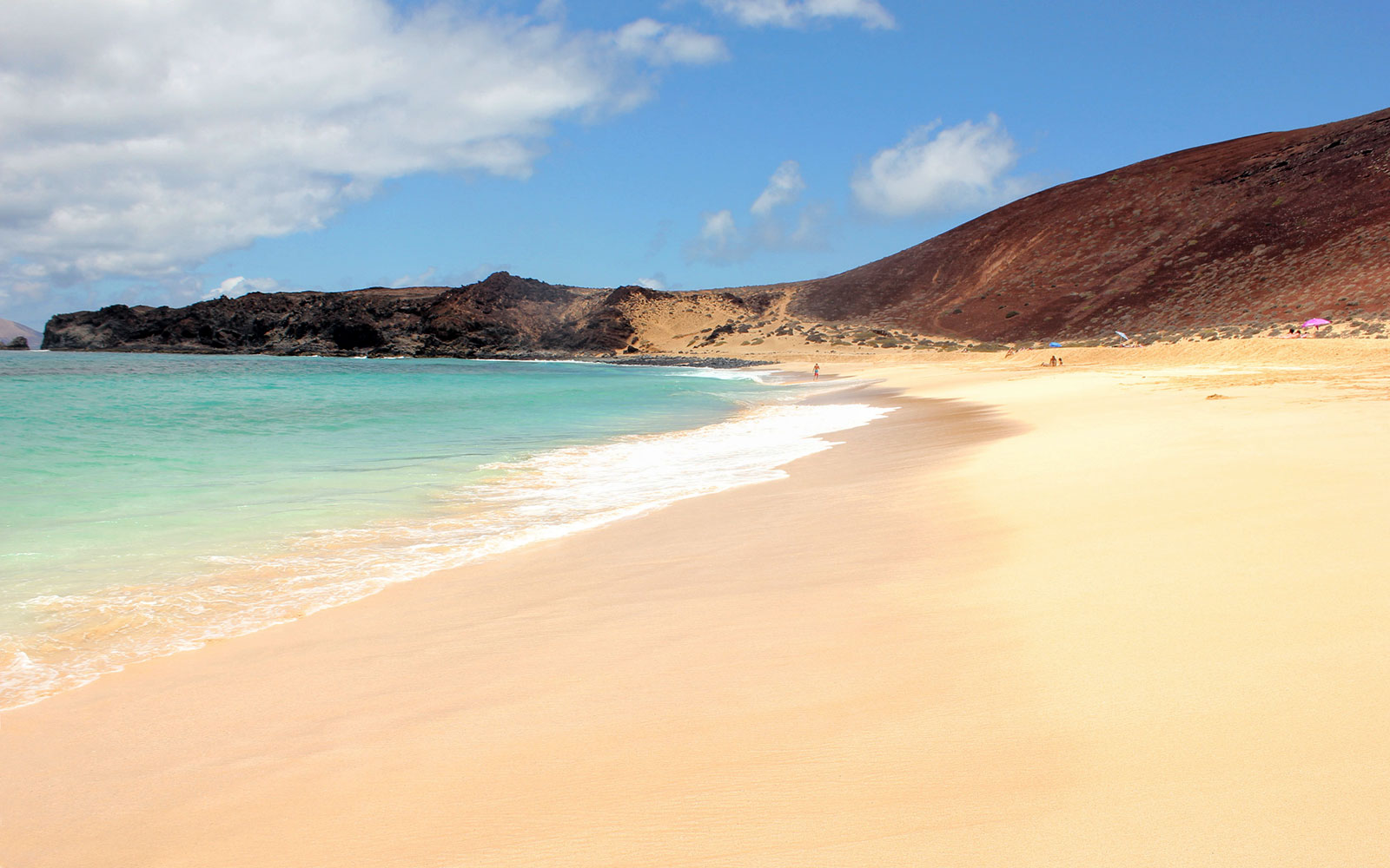 Playa de Las Conchas / Lanzarote / Canary Islands // World Beach Guide