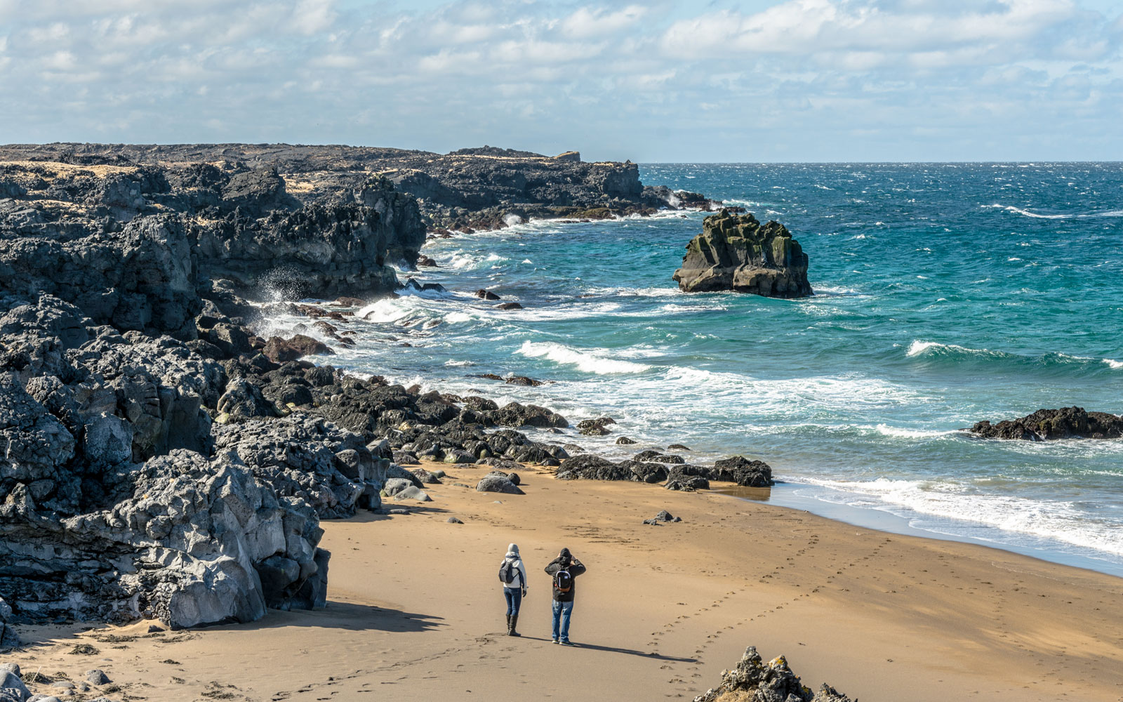 Skarðsvík Beach / Western Region / Iceland // World Beach Guide